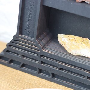 Coppermoon Gothic Arch Crystal Shelf- Altar Shelf, Tarot Altar, Wiccan ...