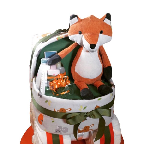 Fox Diaper Cake - Etsy