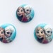 Frozen Elsa and Anna Round Dome Set 3 Pieces Frozen Resin - Etsy