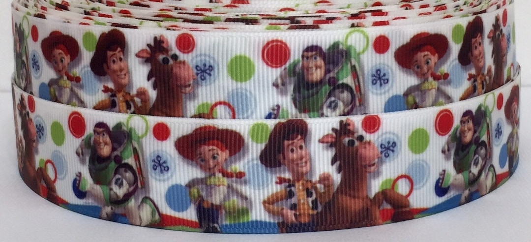 Toy Story 1" Grosgrain Ribbon - Toy Story Ribbon - Toy Story Grosgrain ...