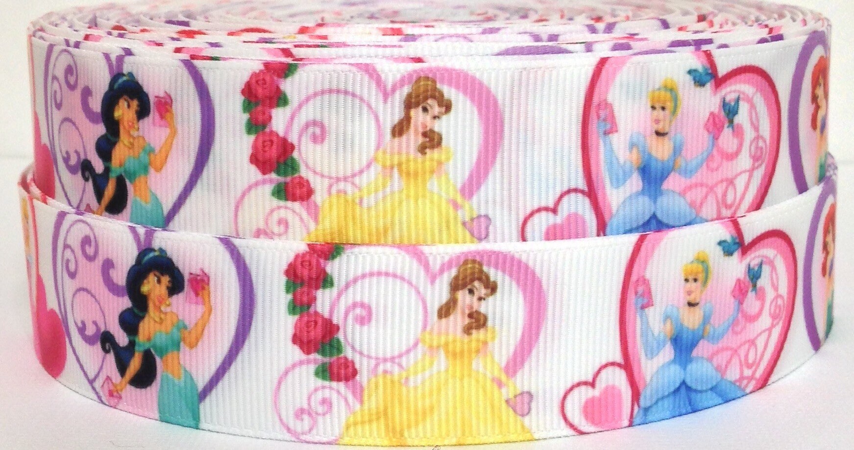 Disney Princesses 1 Grosgrain Ribbon-disney Princesses - Etsy