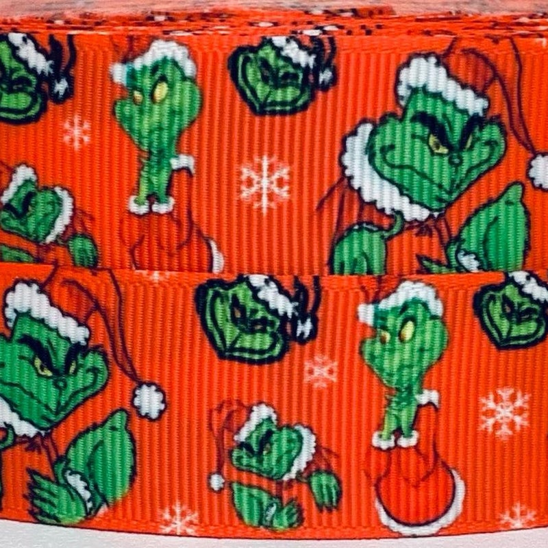 Grinch Ribbon - Etsy