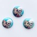 Frozen Elsa and Anna Round Dome Set 3 Pieces Frozen Resin - Etsy