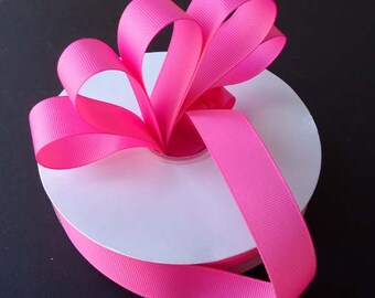 Hot Pink Ribbon - Etsy