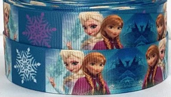 1” frozen ribbon Paper, Party & Kids Embellishments Ribbon etna.com.pe