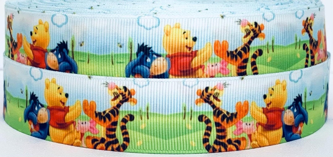 Winnie the Pooh 1 Grosgrain Ribbon Winnie the Pooh Ribbon Winnie the ...