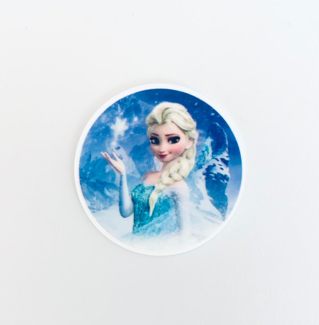Frozen Elsa Planar Resin Set of 2 - Frozen Cabochon - Elsa Hair Bow ...