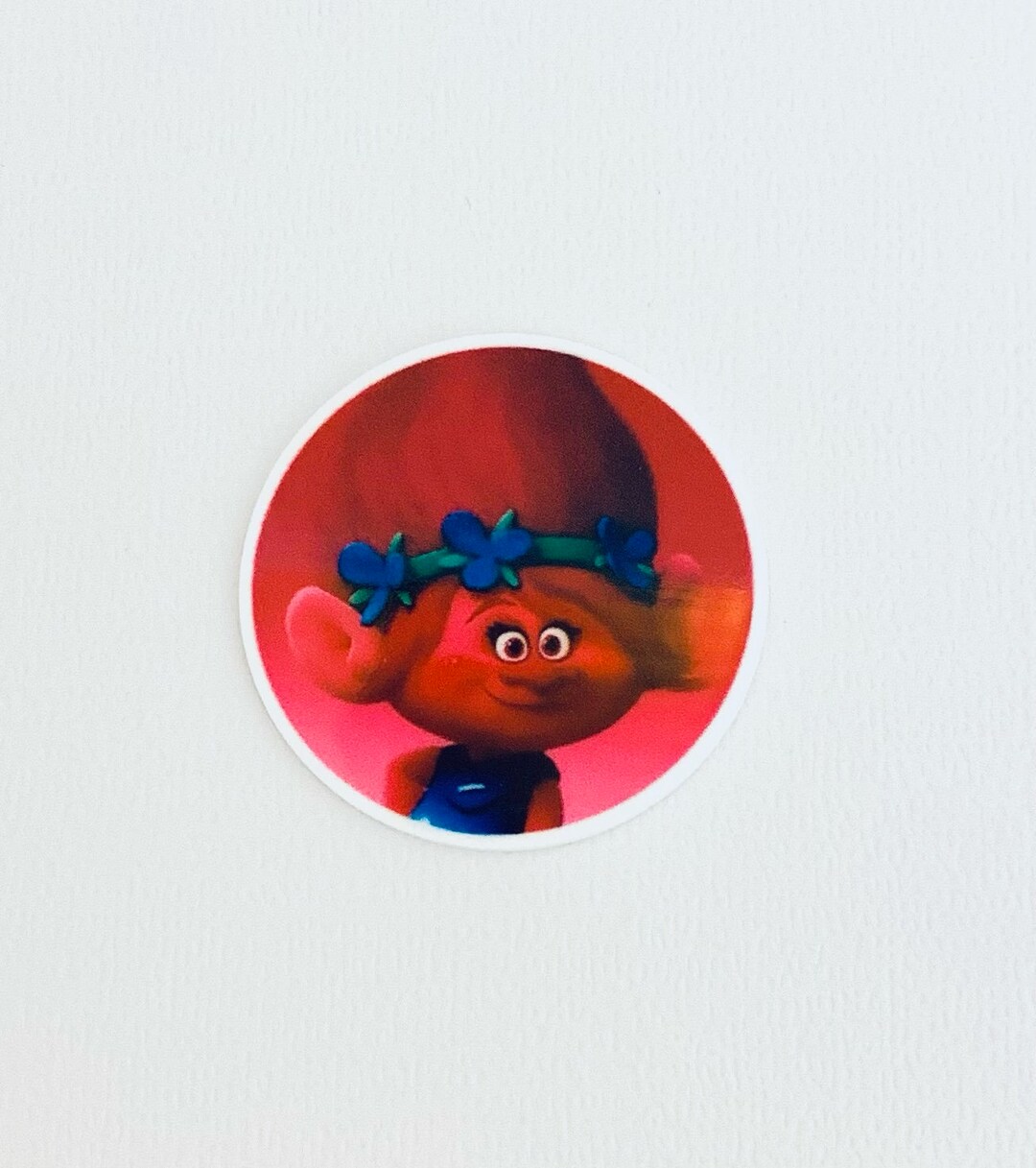 Trolls Planar Resin Set of 2 - Trolls Poppy Resin - Poppy Hair Bow ...