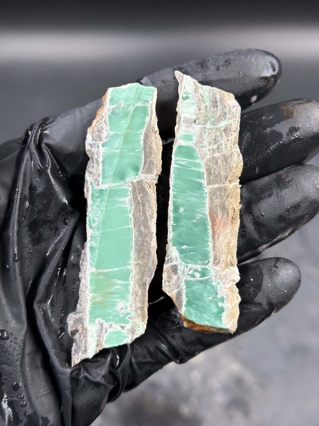 Ribbon Variscite Slabs - Etsy