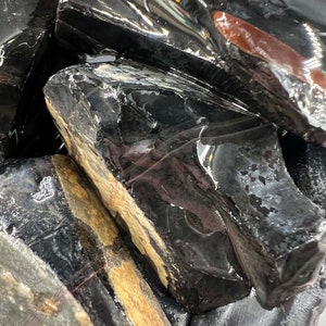 Red Ribbon Obsidian Rough - Etsy