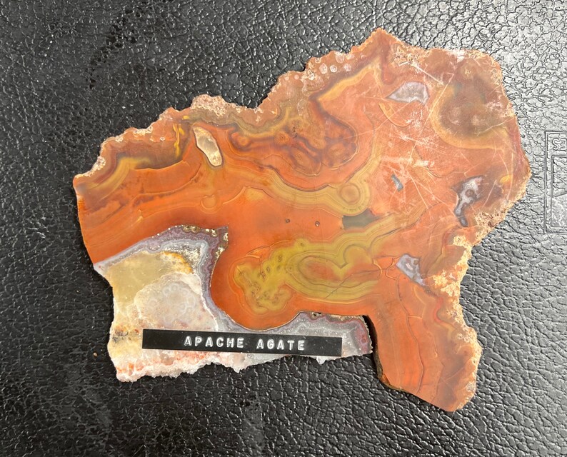 Apache Agate Slab - Etsy