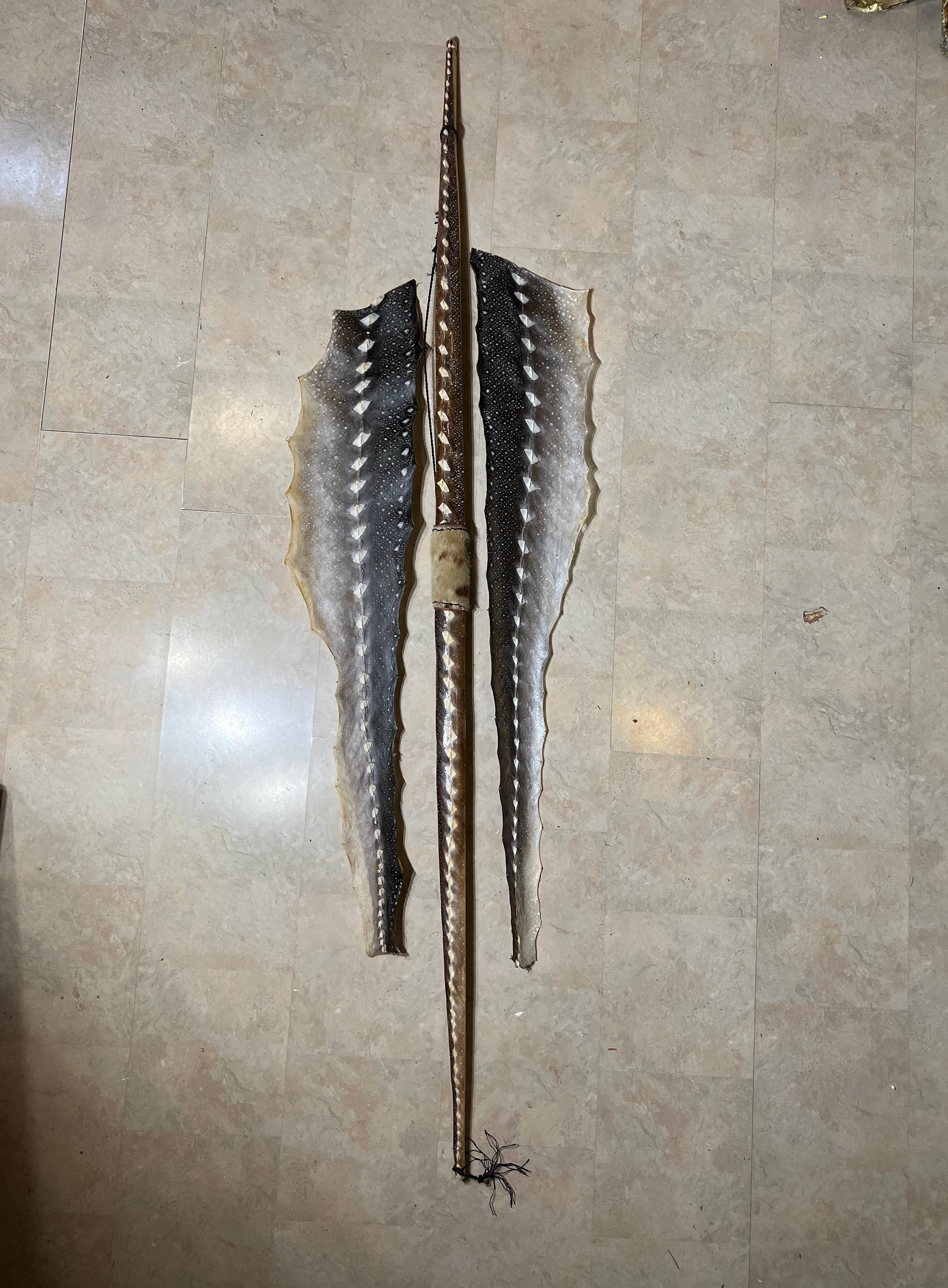 Sturgeon Skin Bow Backing with Scoots - Etsy