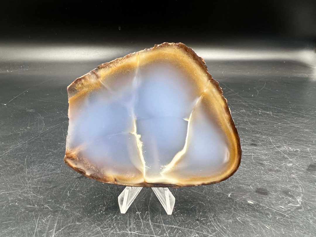 Oregon Blue Agate Slab - Etsy