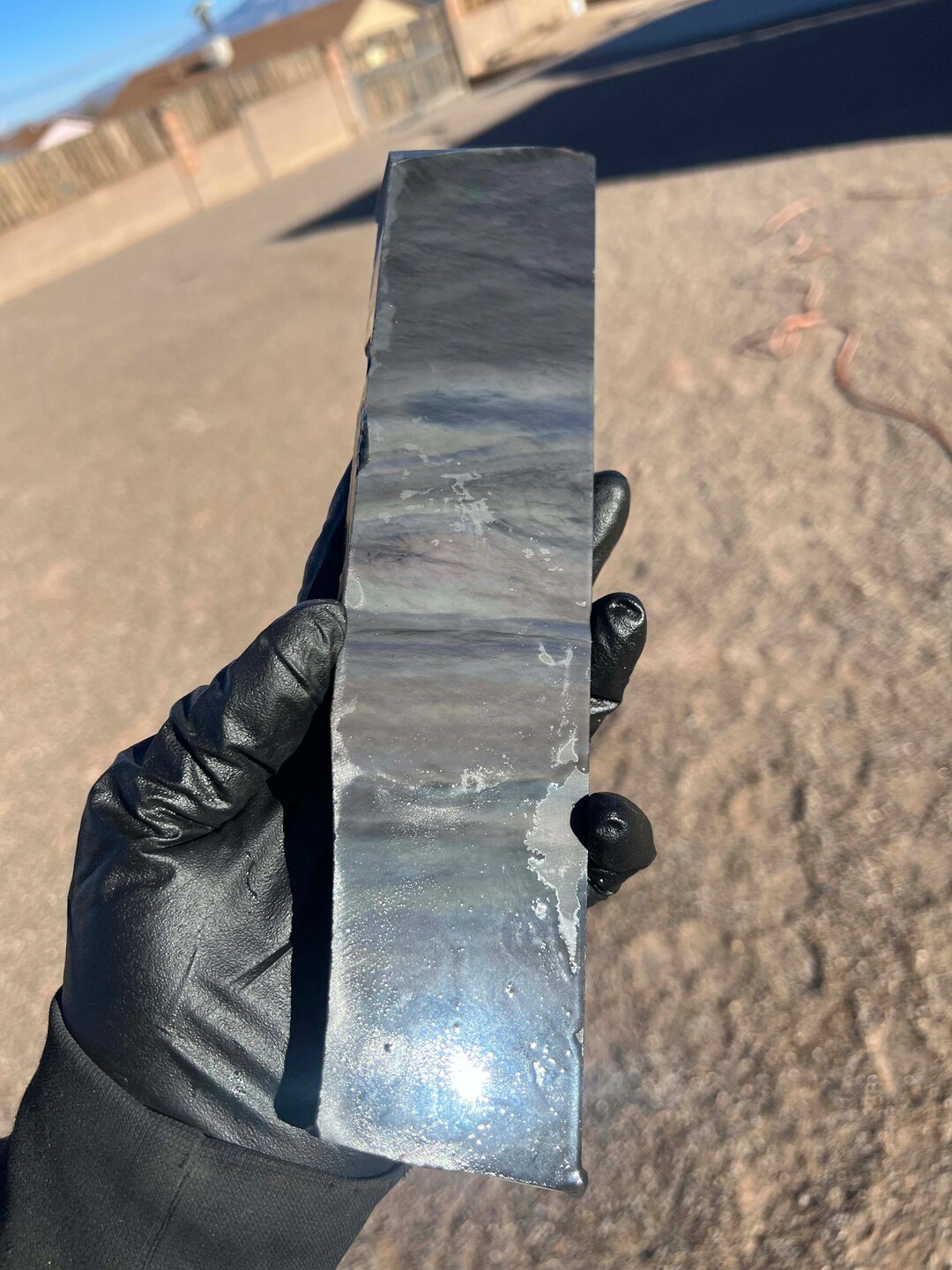 Rainbow Obsidian Slab - Etsy