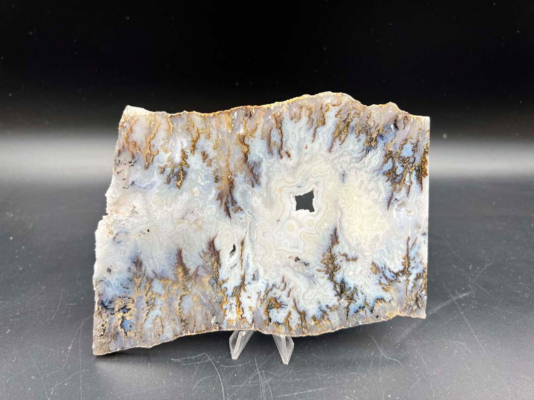 Graveyard Point Plume Agate Polished - Etsy