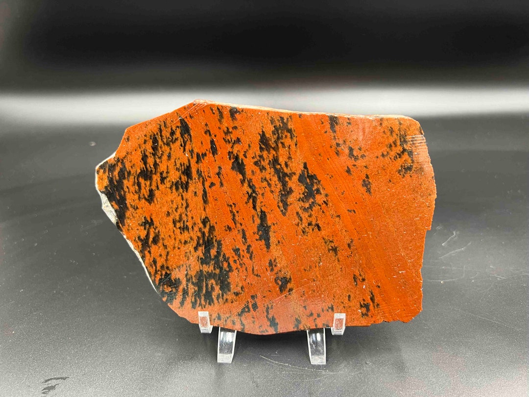 Mahogany Obsidian Slab - Etsy