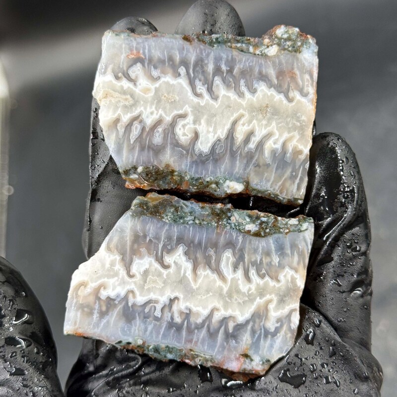 Ghost Agate - Etsy