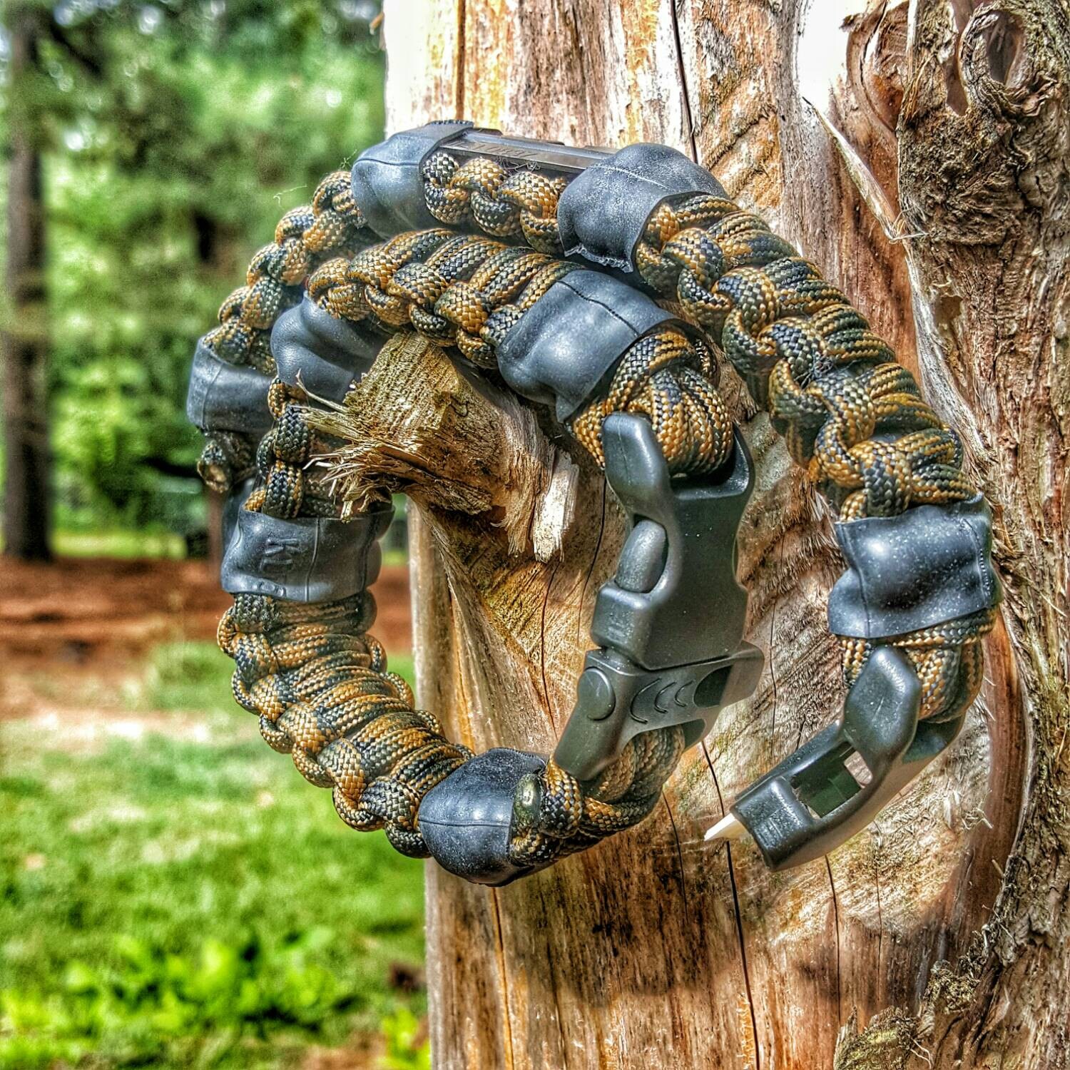The Bug Out Bracelet Paracord Bracelet Survive Offgrid With - Etsy
