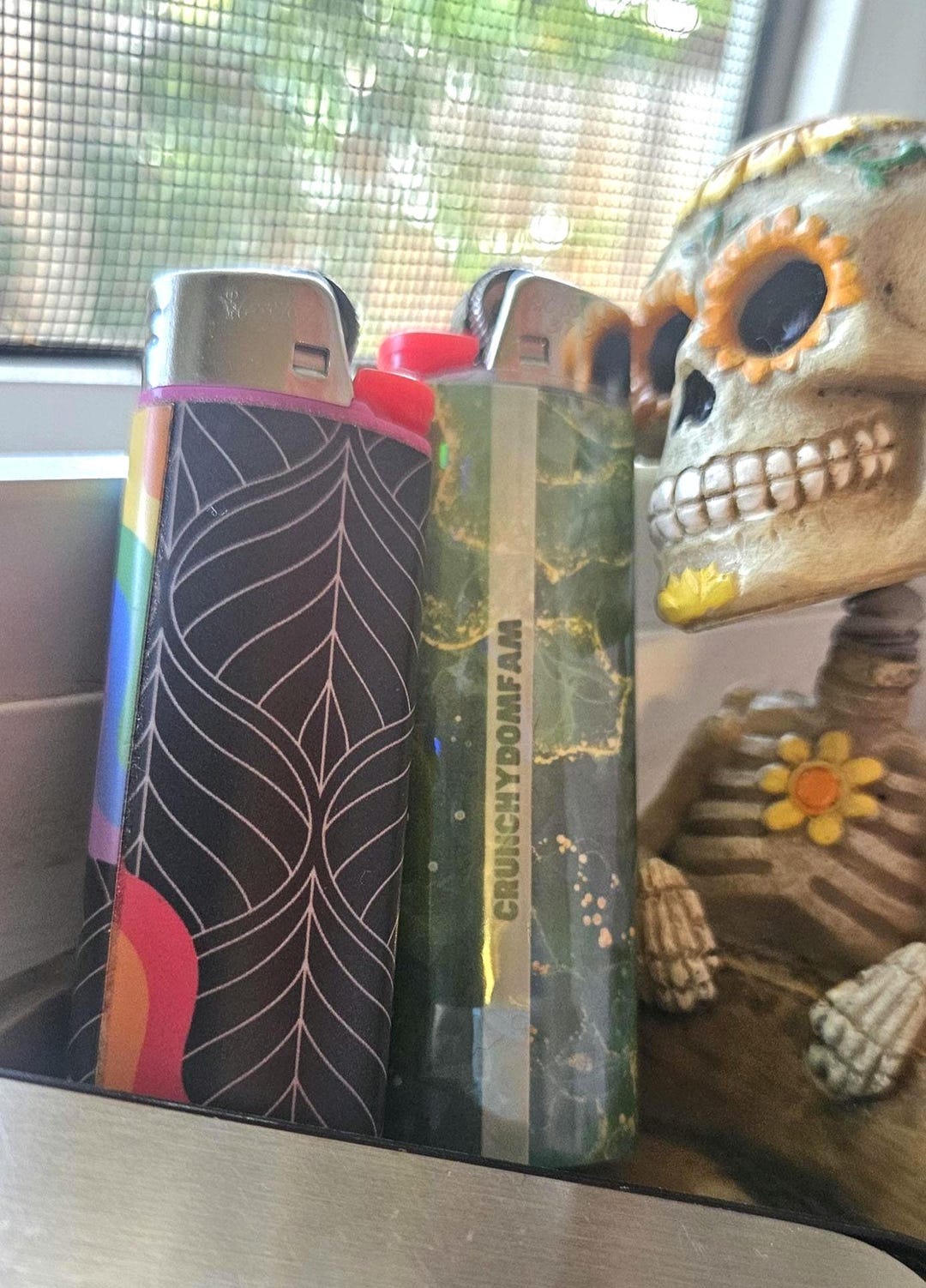 Fun Vinyl Lighter Wraps by Dom Fambro [ Wrap Only. Fits Bic Lighters ...
