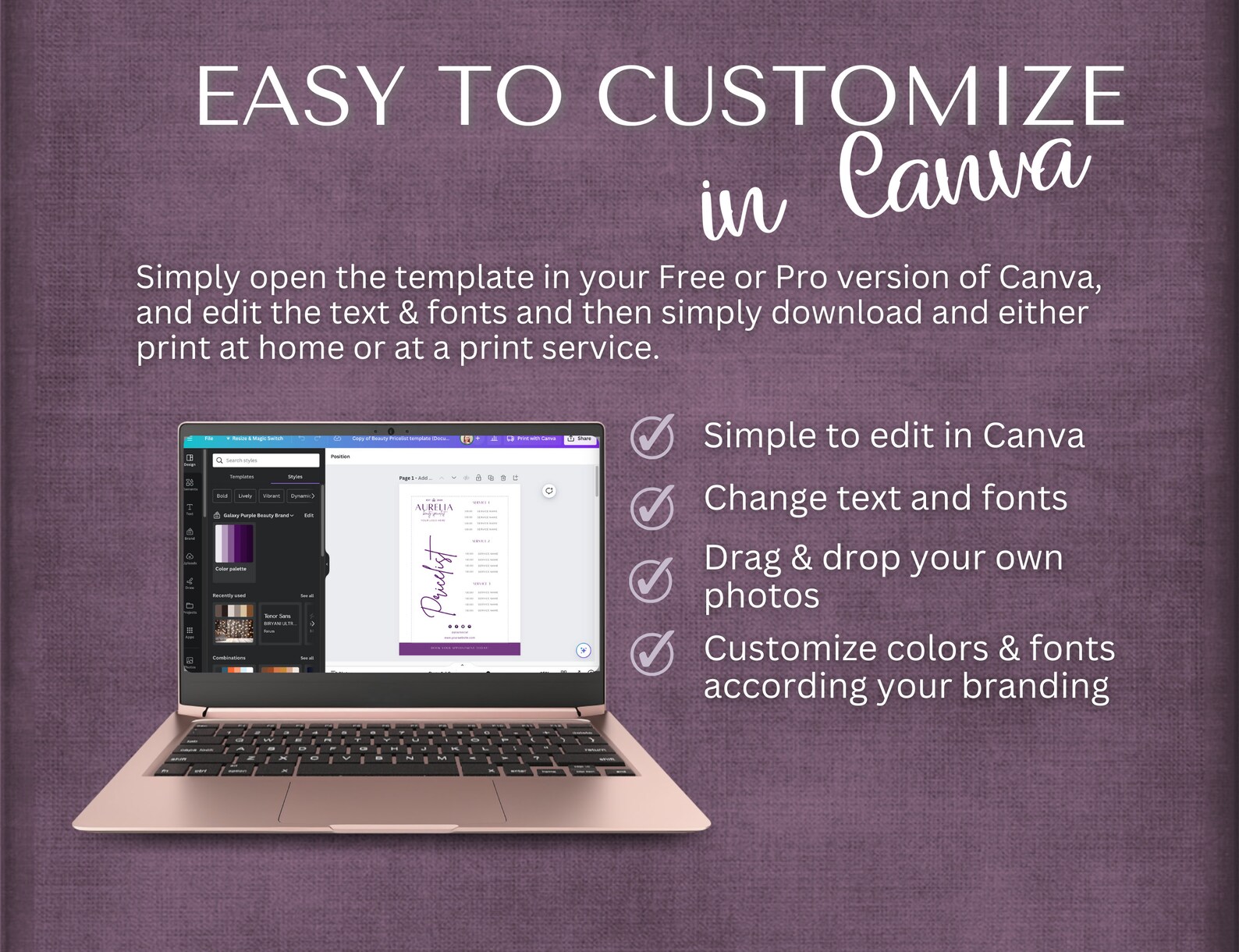 Kids Scavenger Hunt Activity Cards Canva Template, Instant Download and ...