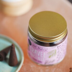 Travel Incense Jar of Incense Cones - Plant Based, Vegan - Etsy