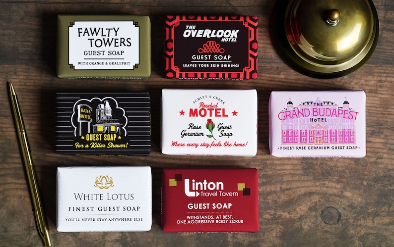 Grand Budapest Hotel Guest Soap Natural Vegan Eco Plastic-free - Etsy