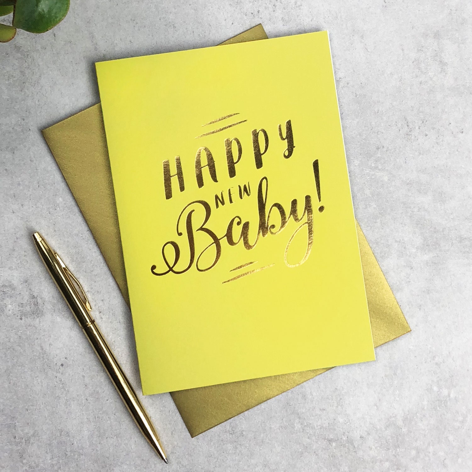 Happy New Baby Card | Etsy