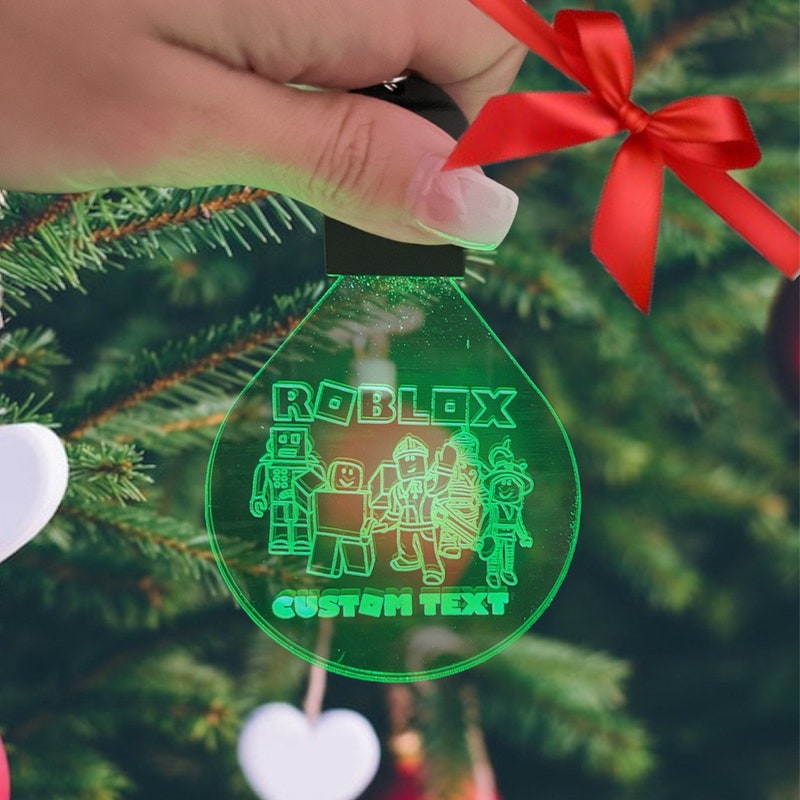 Roblox Christmas Ornament - Etsy