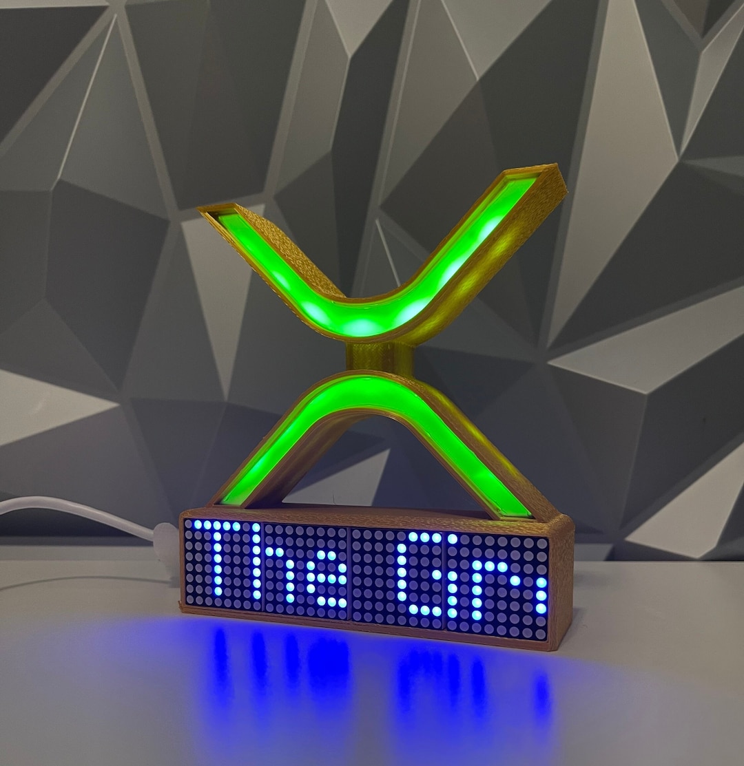 Crypto Ticker Ripple XRP Price Display - Etsy