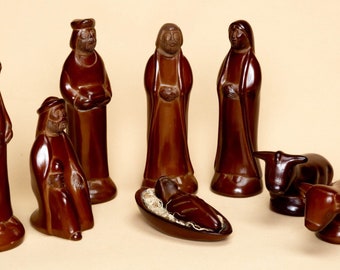 Chulucanas Nativity Set/6 Pcs. - Country Style 6"h - Etsy