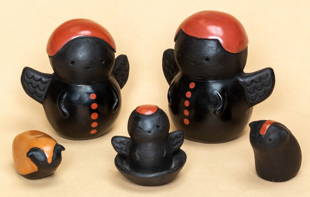 Chulucanas Nativity Set/5 Pcs. - 4"h - Etsy