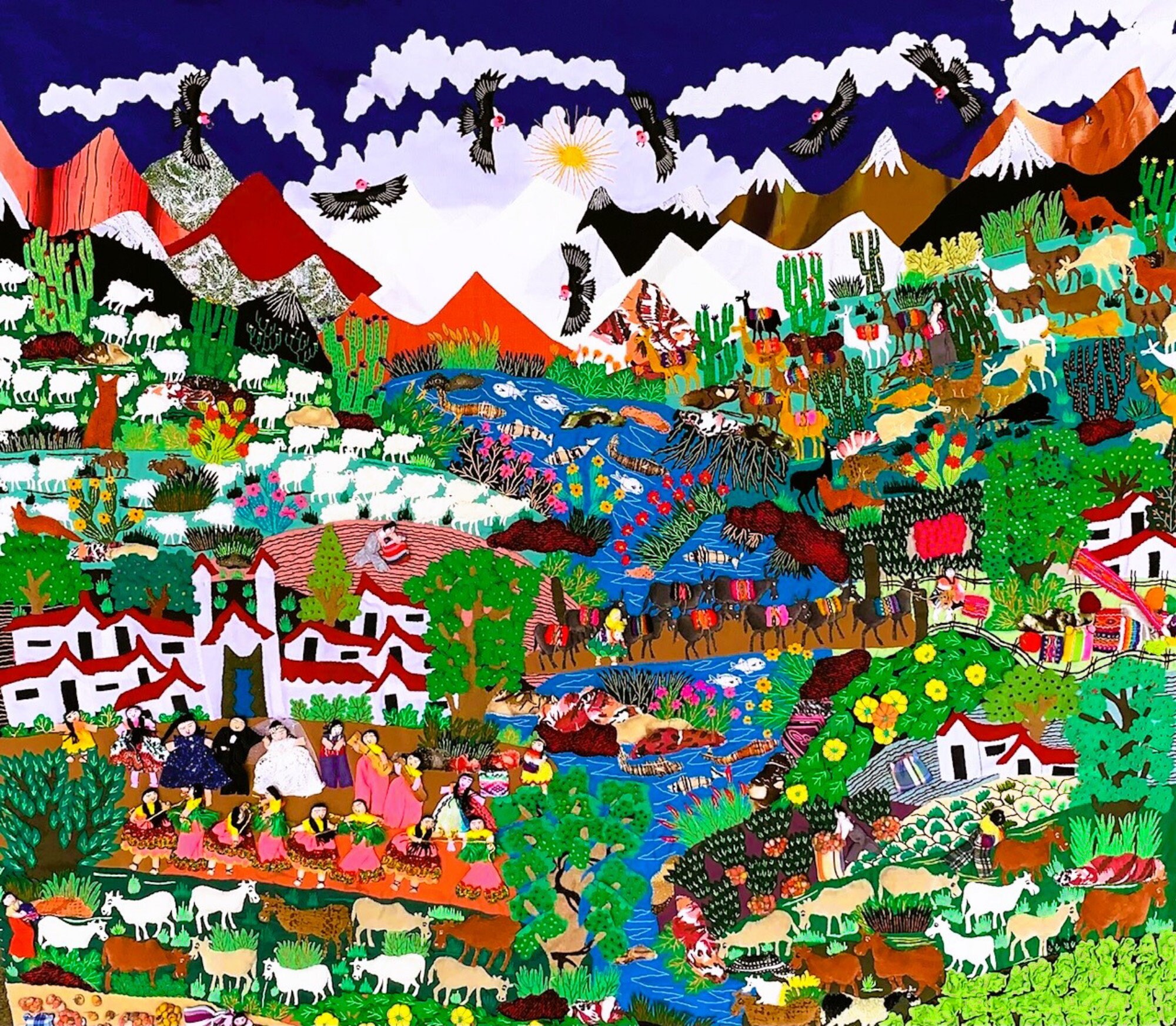 Peruvian Textiles Art