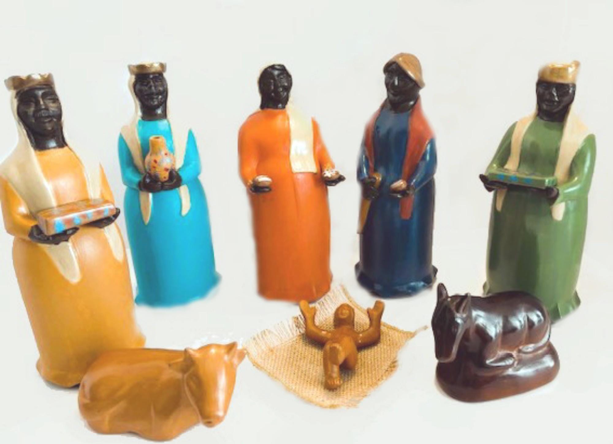 Nativity Set, Chulucanas Peru - Etsy