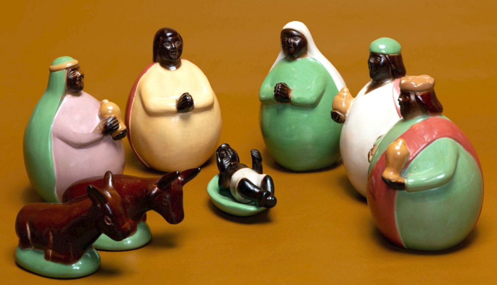 Chulucanas Nativity Set/6 Pcs. - Country Style 6"h - Etsy