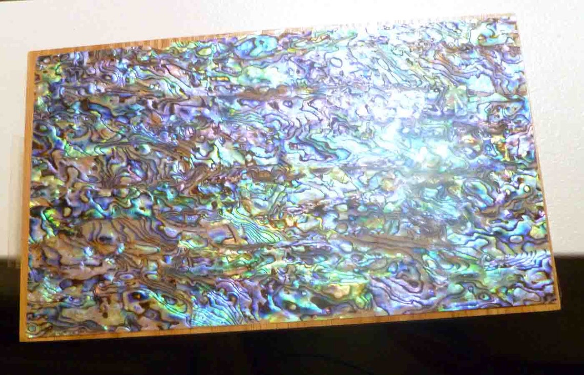 Genuine Paua Abalone Gorgeous INLAY OVERLAY Luthier - Etsy