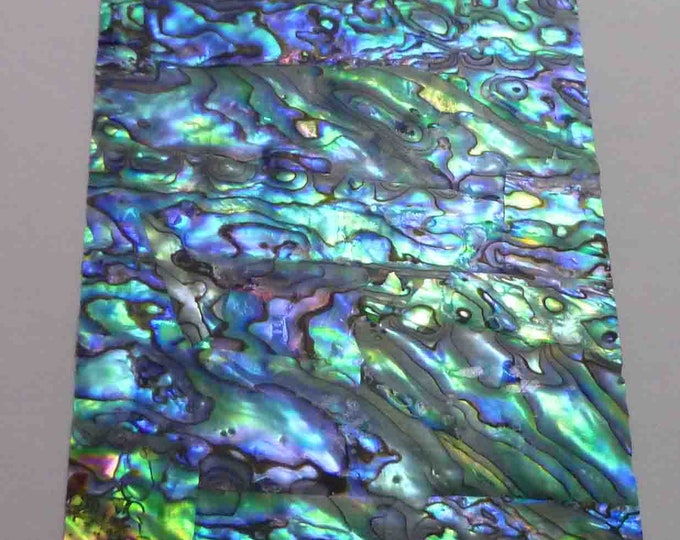 Genuine DARK Paua Abalone Gorgeous INLAY OVERLAY Luthier Scrapbooking ...