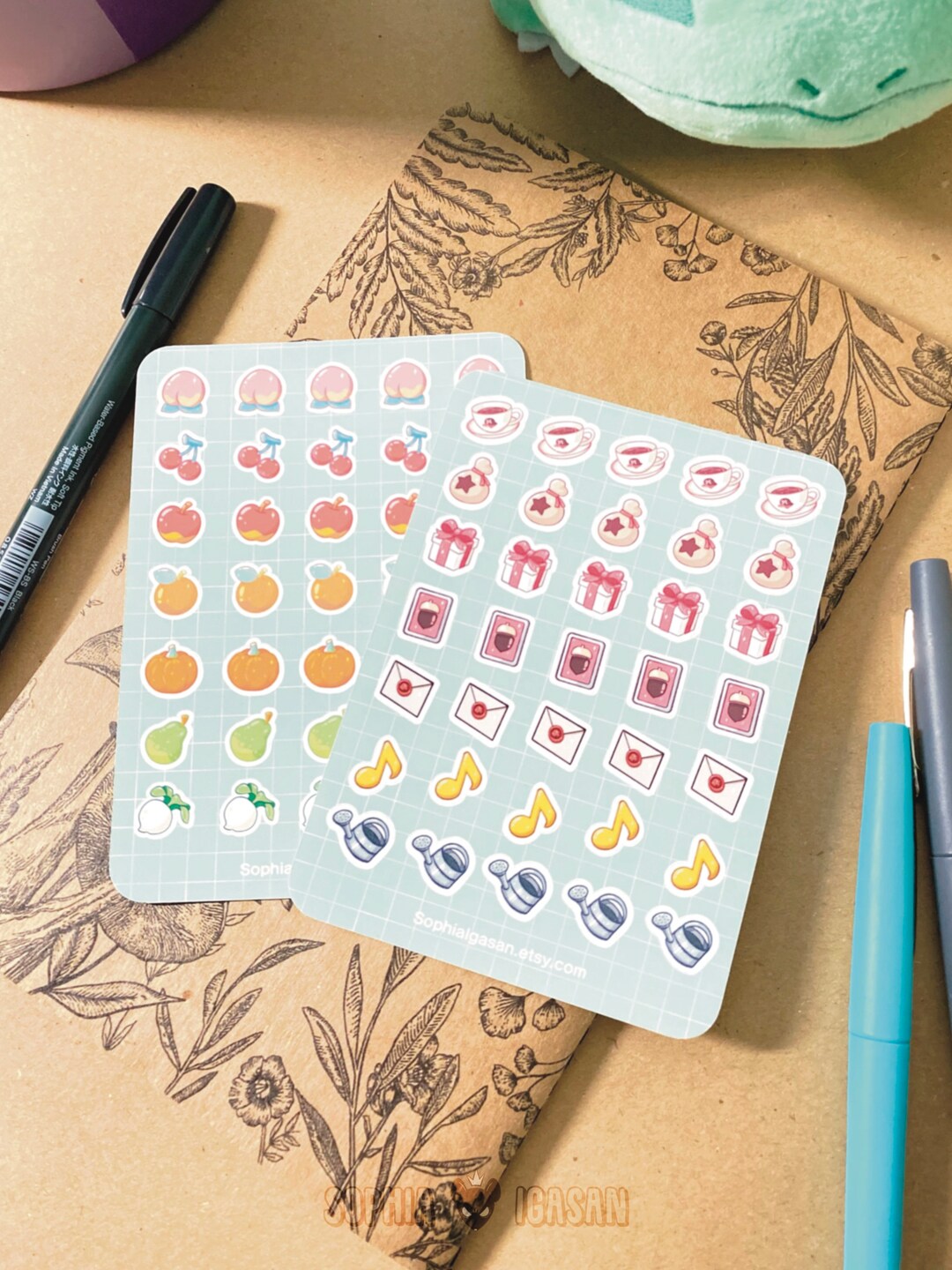 Daily Tasks Mini Sticker Sheet (ACNH) | Cute Stickers for Organizing ...