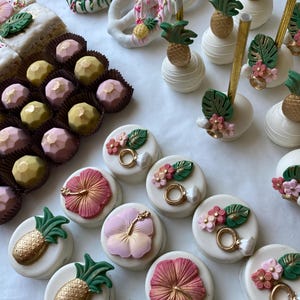 Custom Party Treat Package – Cake Pops, Oreos, Pretzel Twists, Rice ...