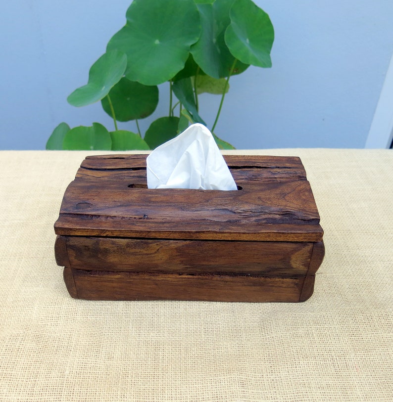 Tissue Box Cover Tissue Box Holder Wooden Tissue Box Tissue - Etsy