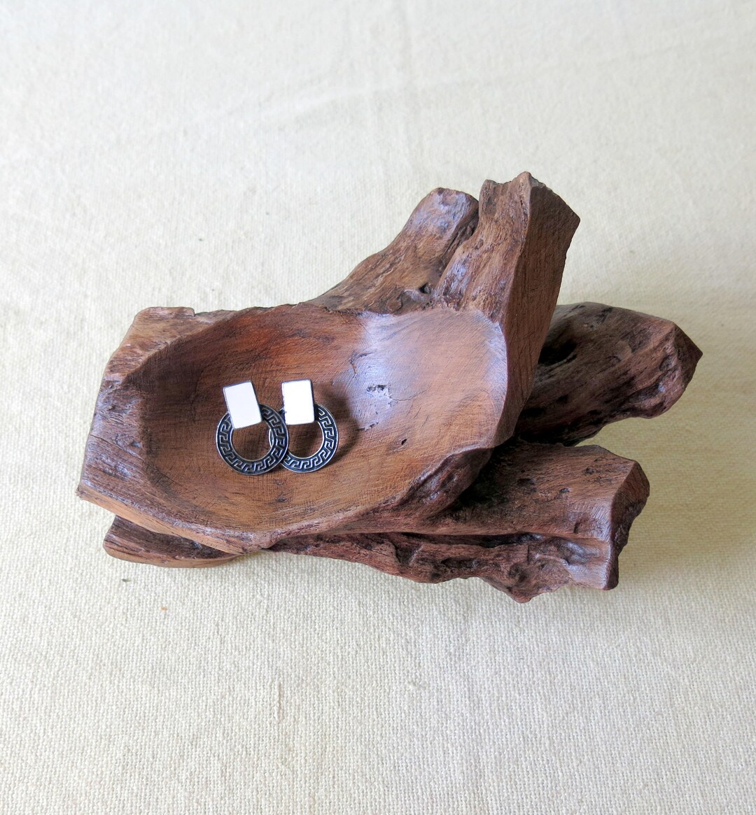 Ring Dish, Jewelry Bowl, Wooden Bowl, Wooden Soap Dish, Driftwood Bowl ...
