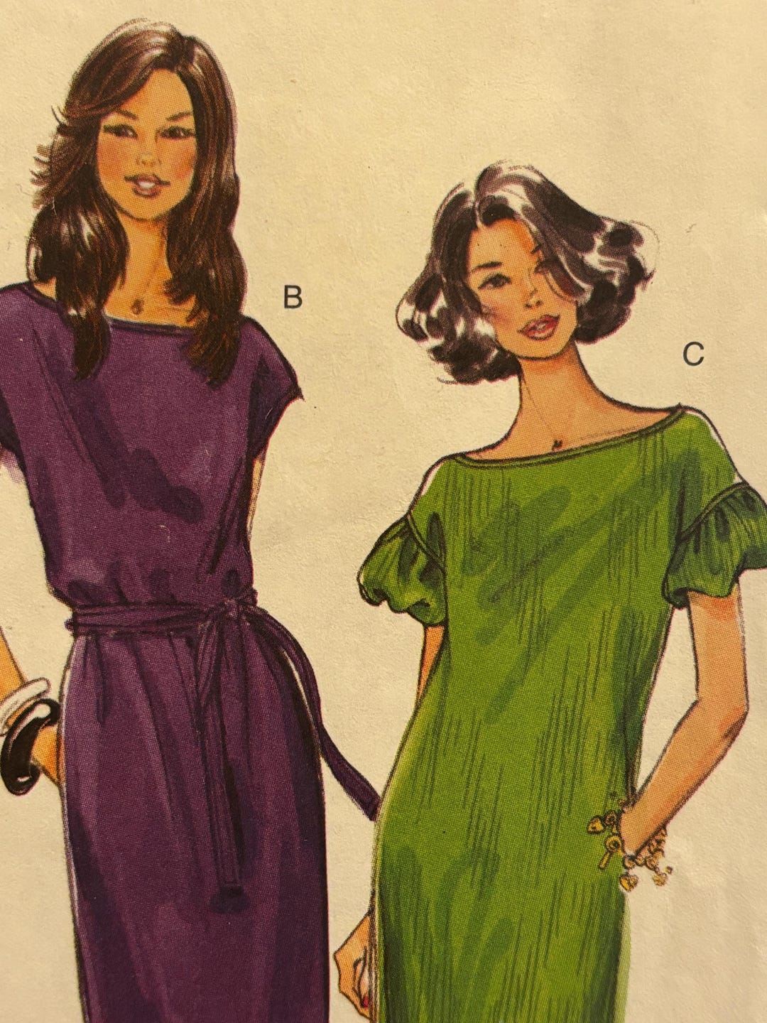 Cute Very Easy Dress Pattern---butterick 5211---sizes 16-24 Bust 38 ...