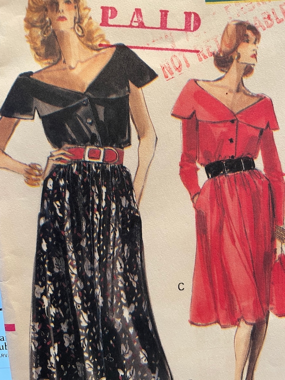 Portrait collar dress pattern | Dresses Images 2022