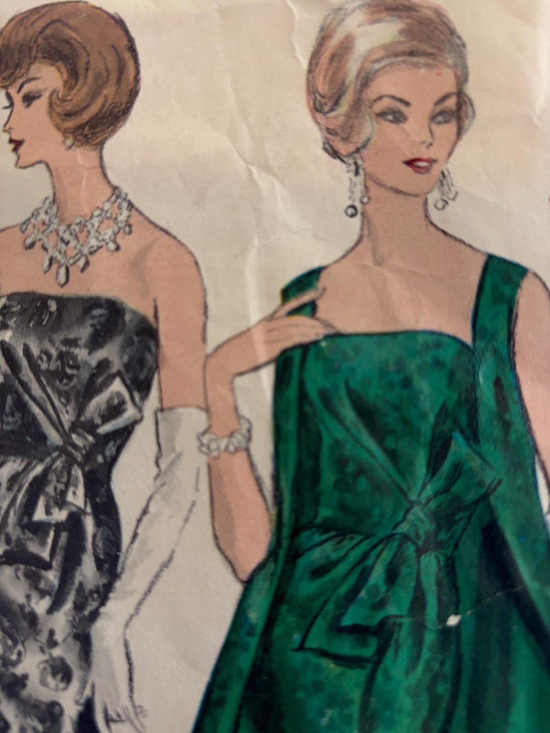 Vogue Couturier Design Dress and Coat by Ronald Paterson---vogue 1113 ...
