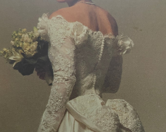 Victor Costa Wedding Gown Pattern---vogue 2783---sizes 12-14-16 - Etsy