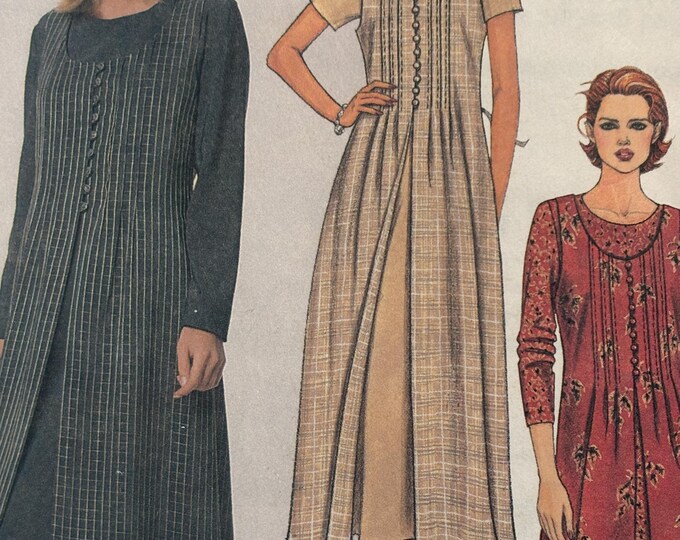 Pullover Dress and Overdress Pattern---mccalls 9483---sizes 12-14-16 ...
