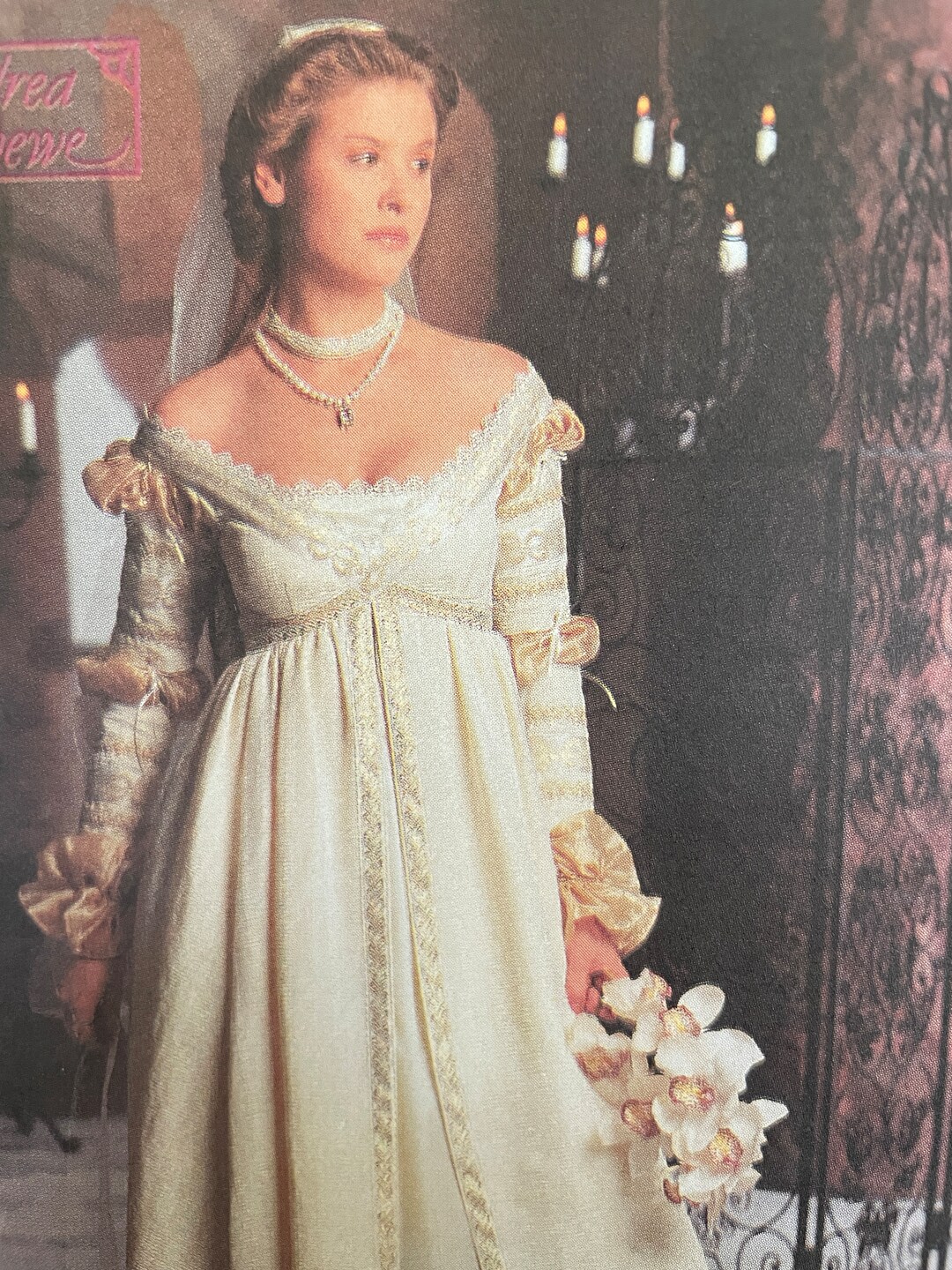 Gorgeous Renaissance Style Gown and Cap Patternsimplicity 8735sizes 4-6 ...