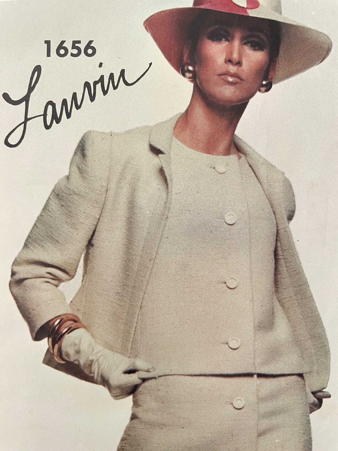 Elegant Vogue Paris Original A-line Wrap Skirt, Jacket, and Blouse ...