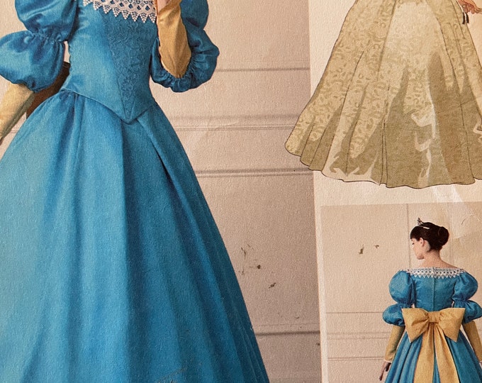 Adult Snow White Costume Pattern---simplicity 1728---sizes 14 Thru 20 ...