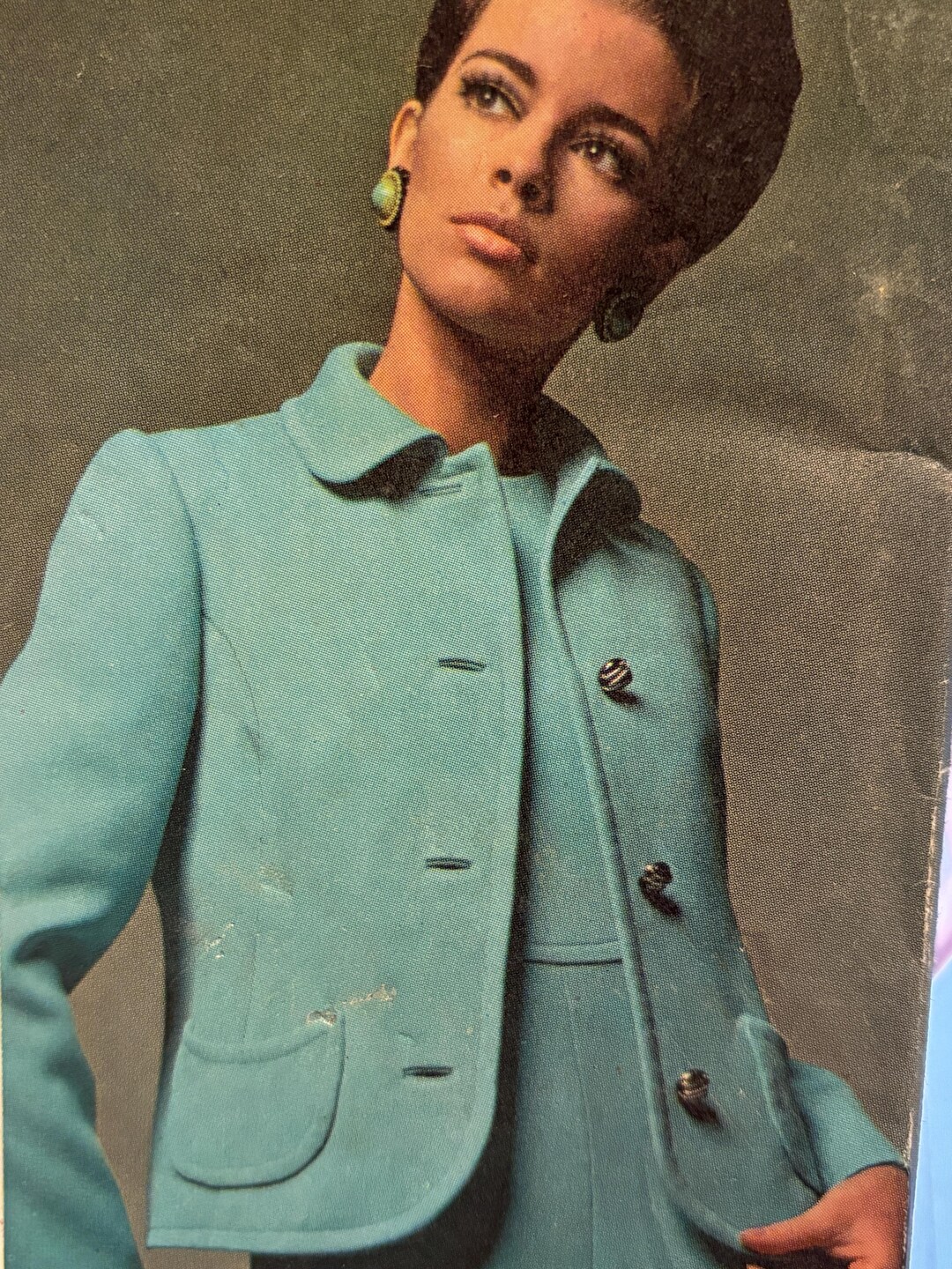 Vintage 1960's Jackie Kennedy Style Lined A-line Sheath Dress and ...