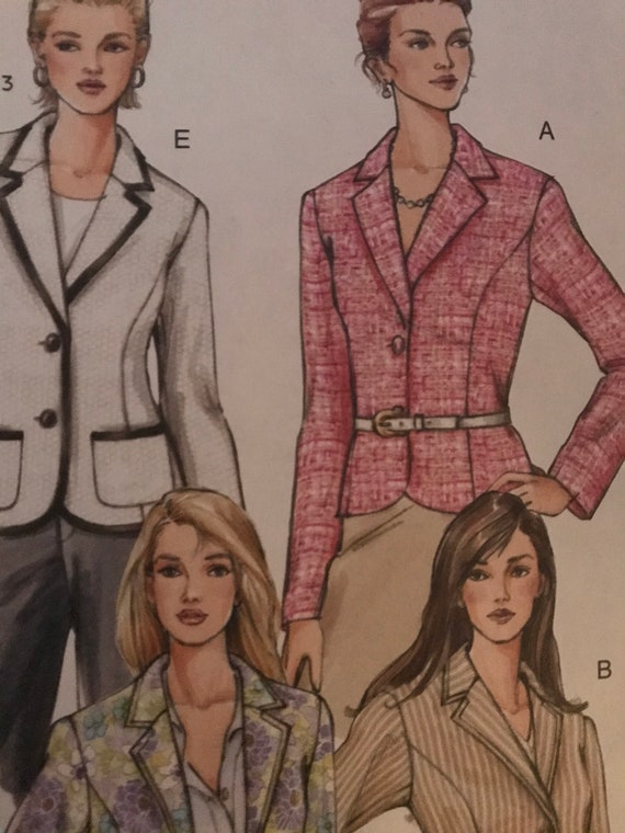 Set of Princess Seamed Lined Jackets With VariationsVogue | Etsy